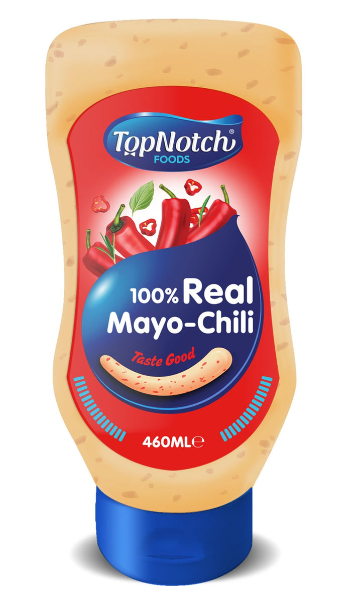 REAL MAYONNAISE CHILLI SQUEEZE 460ML – TAJ