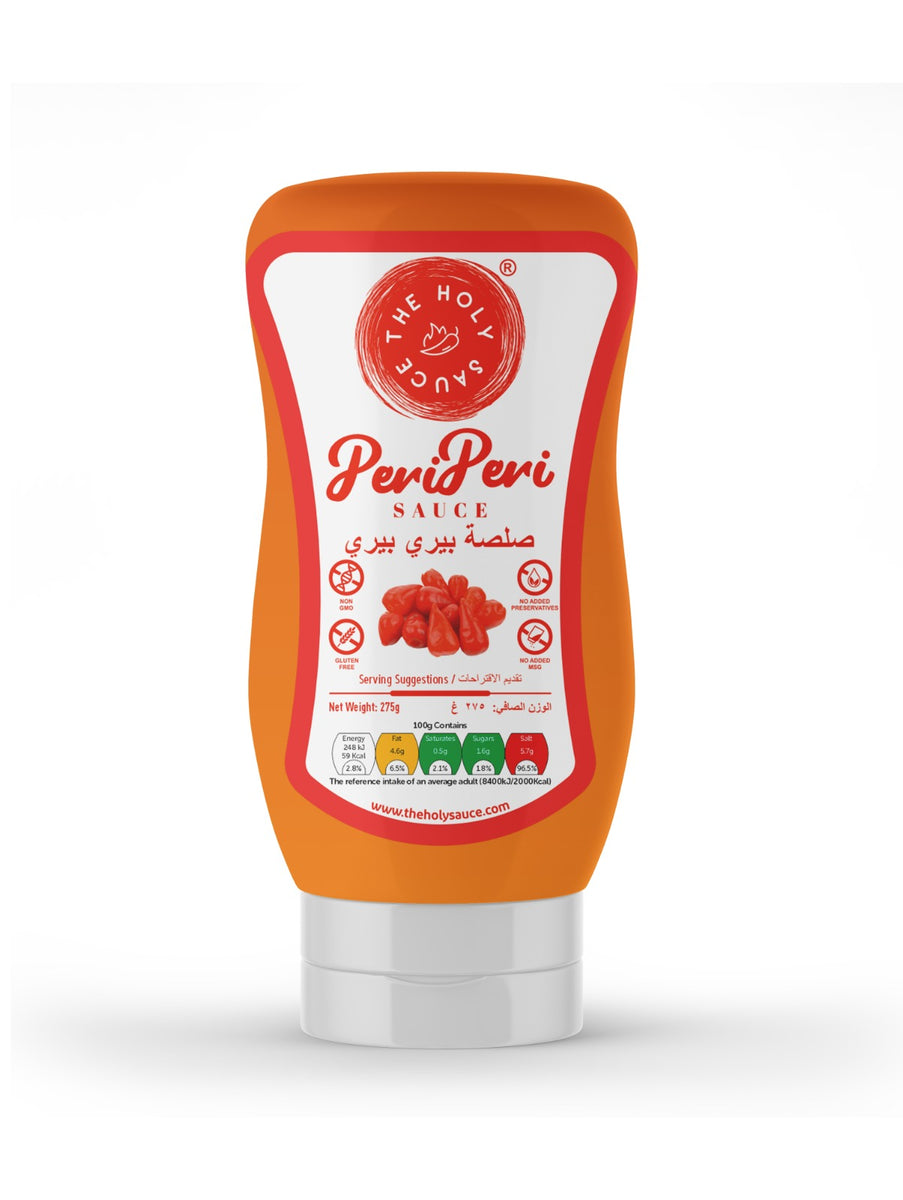 PERI PERI SQUEEZE BOTTLE 275 GR – TAJ