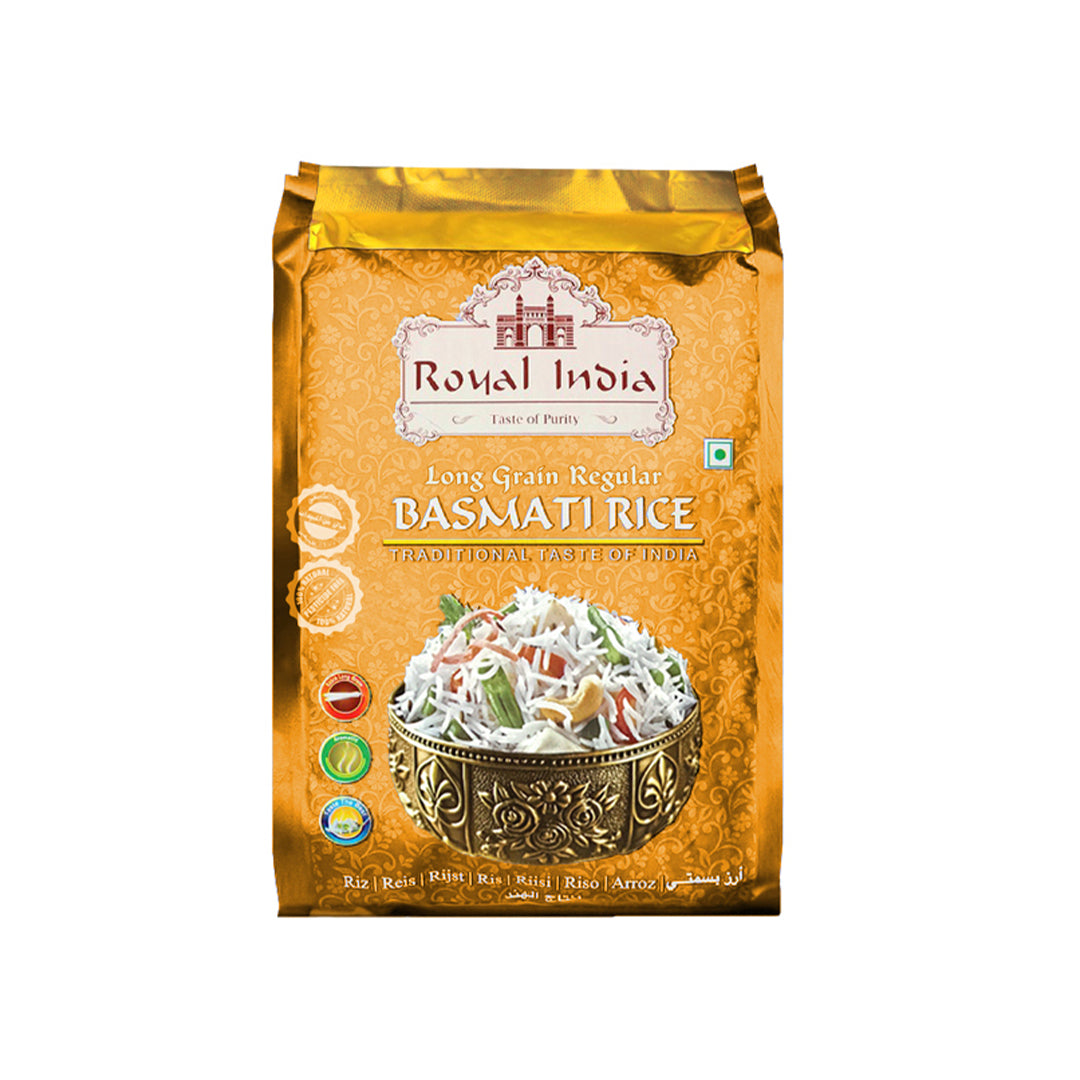 ROYAL INDIA BASMATI RICE ORANGE 725 g – TAJ