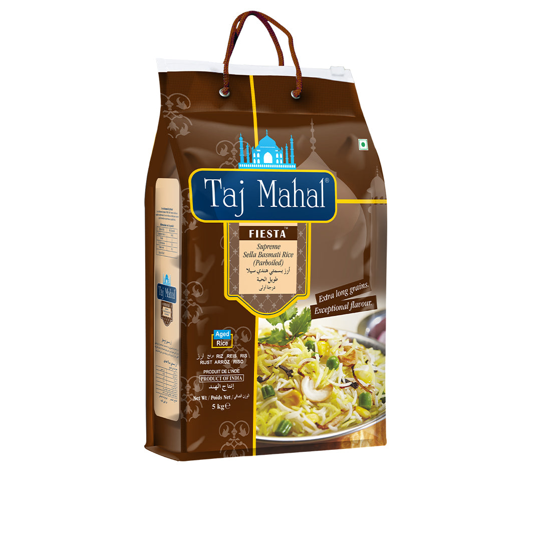 TAJ MAHAL FIESTA BROWN BASMATI RICE 4 kg