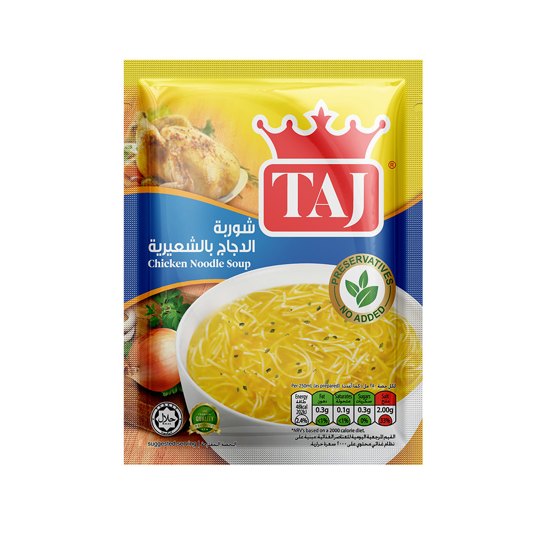 CHICKEN NOODELS SOUP 60g – TAJ