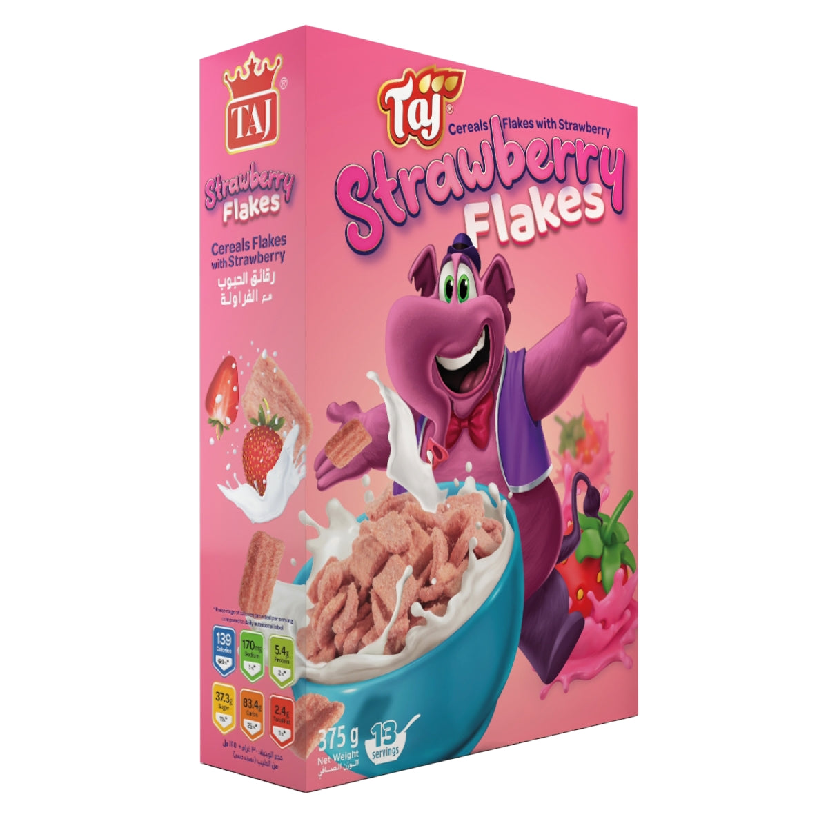 STRAWBERRY FLAKES 375 g – TAJ