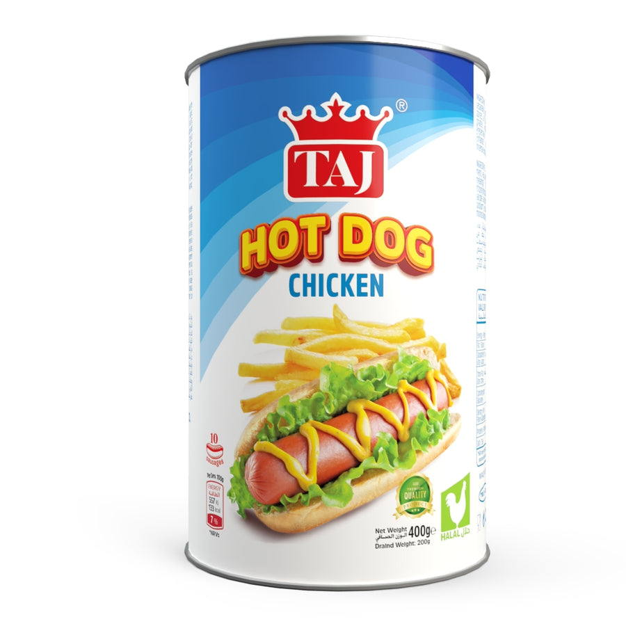 CHICKEN HOT DOG 400GR – TAJ